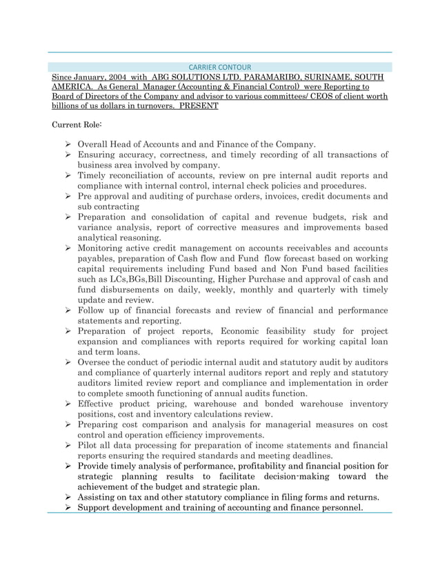 geocv0 | PDF | Business Accounting & Finance | Business