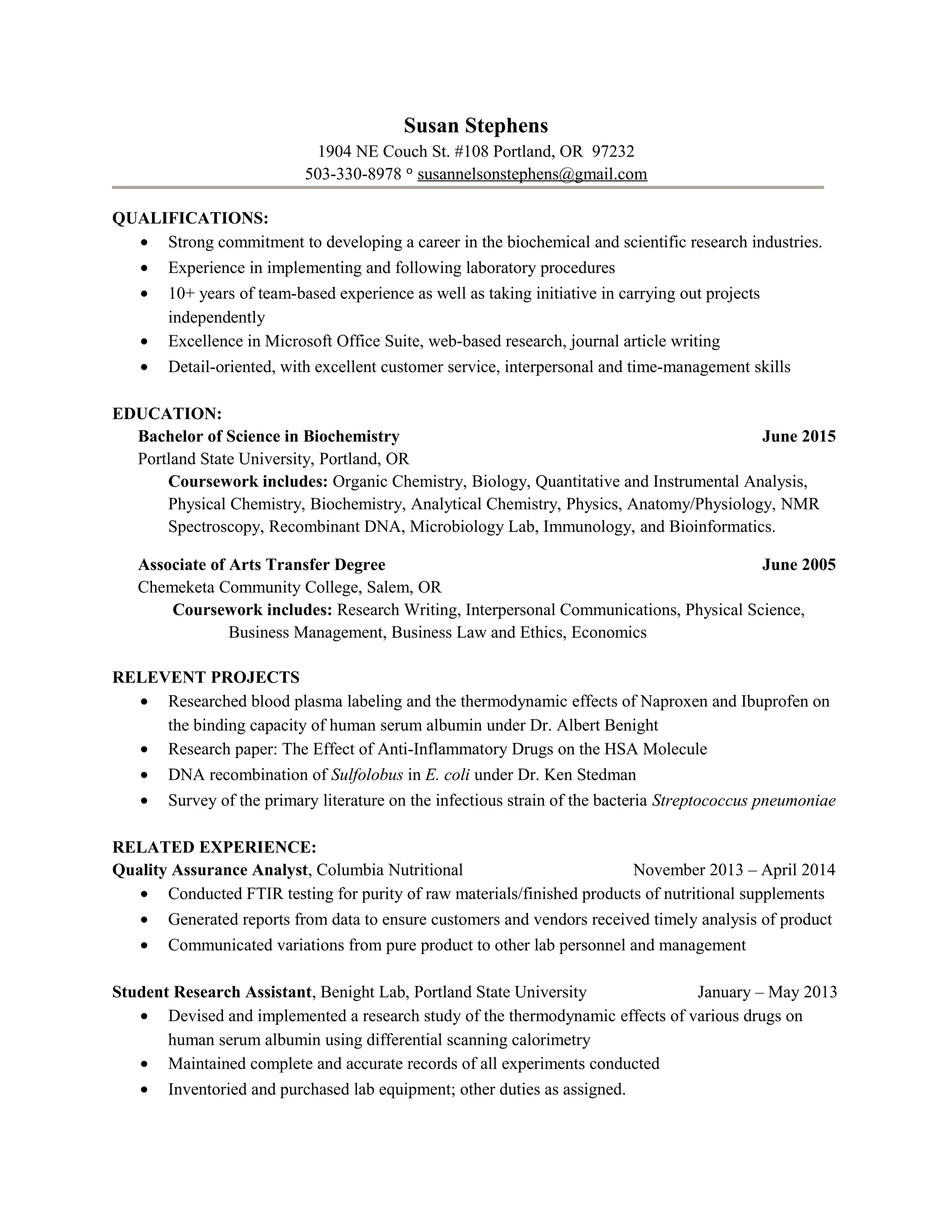 S.Stephens_Resume2 | DOC