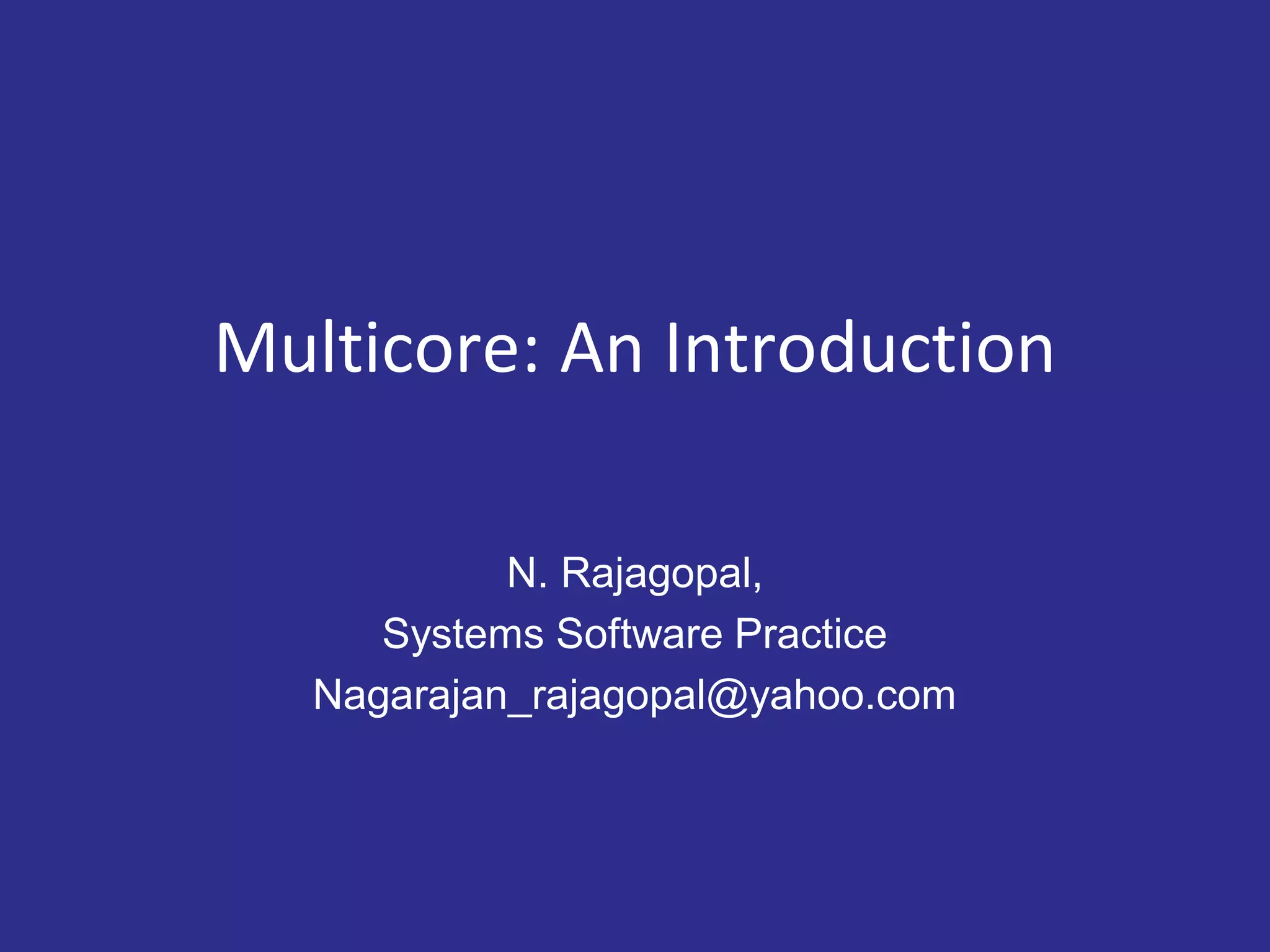 Introduction To Multicore Ppt Programming Languages Computing