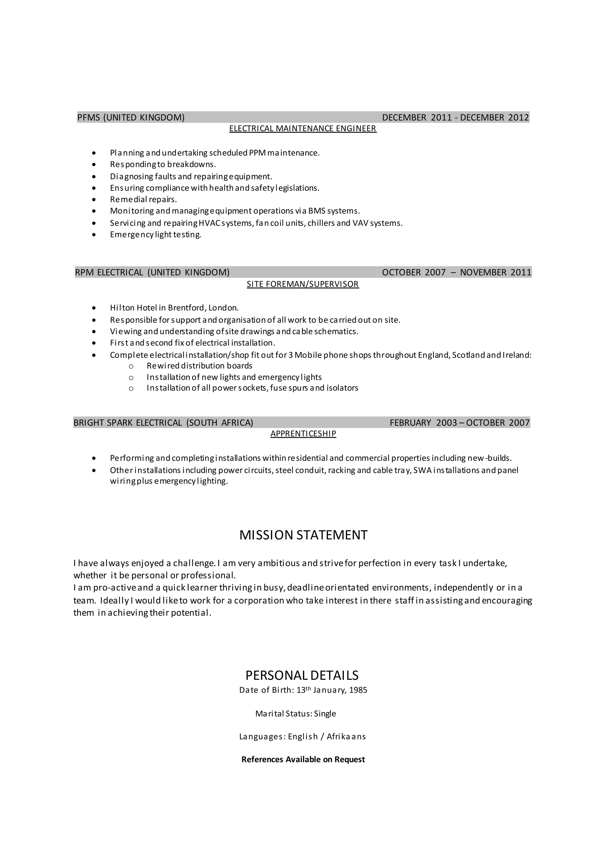 CURRICULUM VITTAE | DOCX