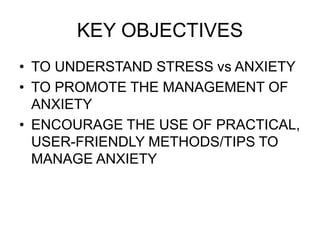 ANXIETY MANAGEMENT SKILLS | PPTX