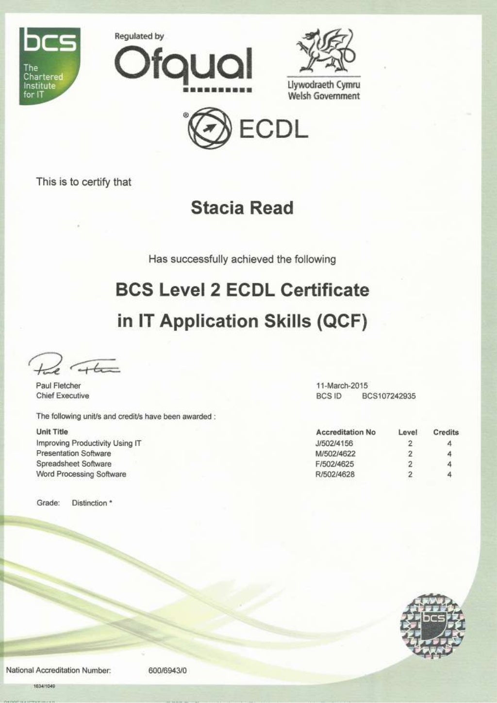 GCSE Certificates gcse-certificates