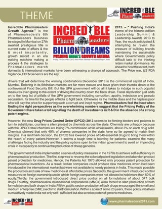 4th annual pharmaceutical leadership summit | PDF