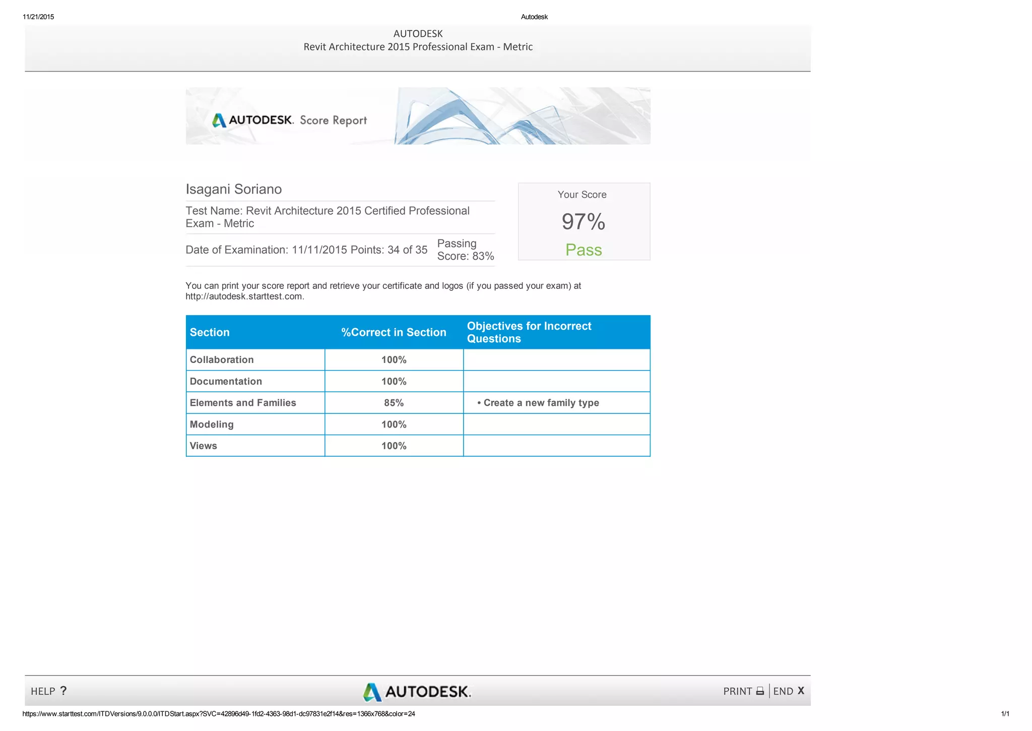 Autodesk revit exam_report | PDF