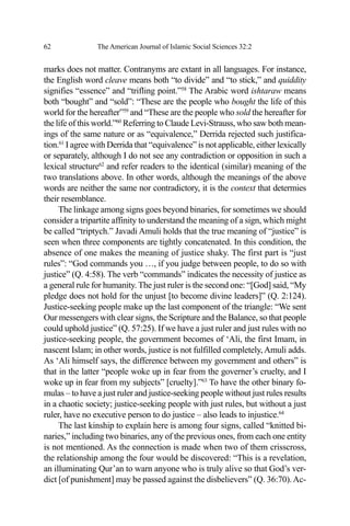 Derrida's Shadow in the Light of Islamic Studies An Analysis of Binary ...