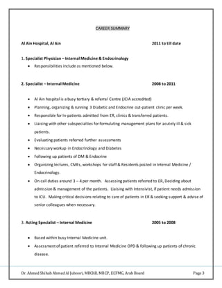 CV Dr.A.Shihab | DOCX