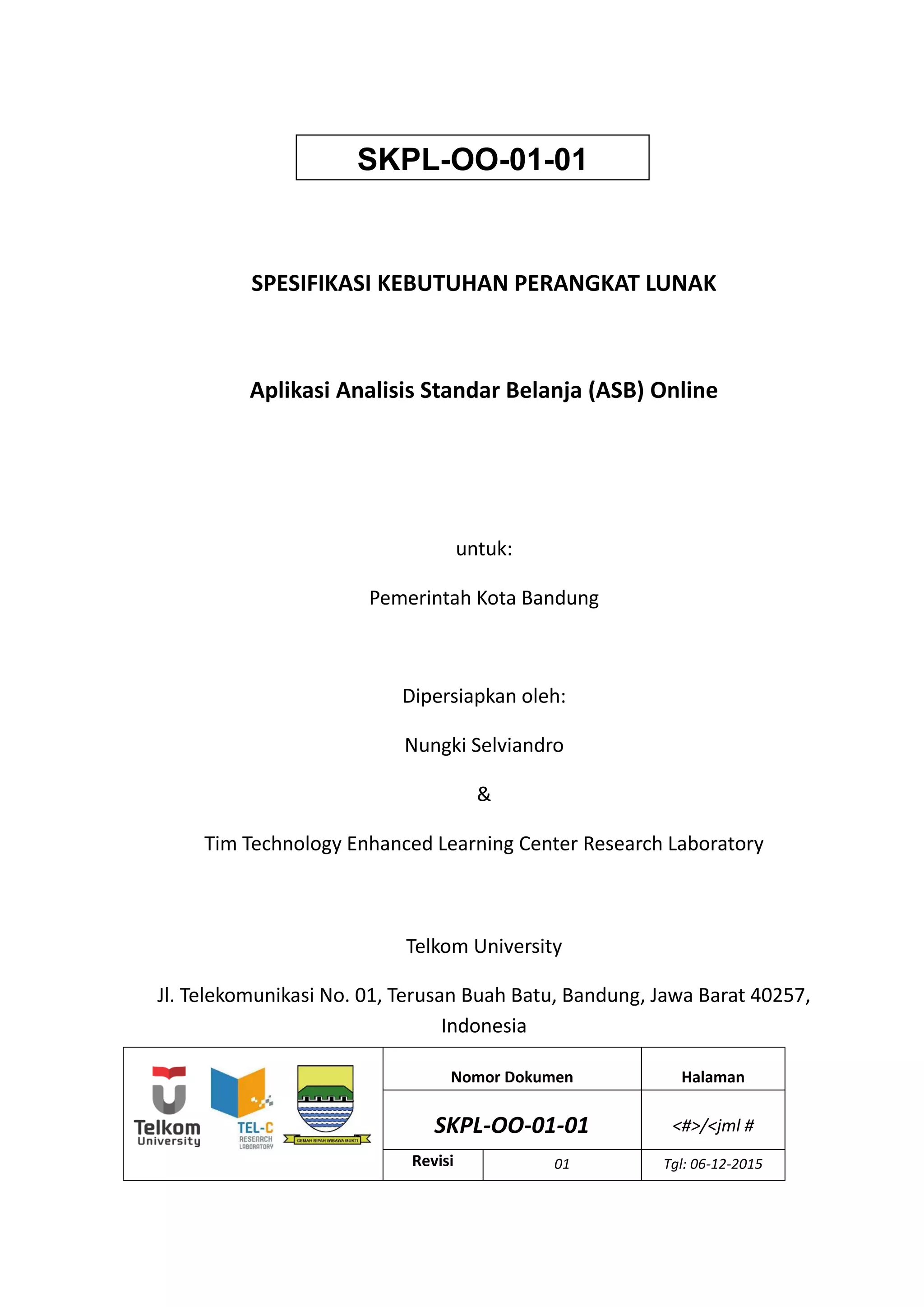 SKPL ASB Online V1.2 | PDF