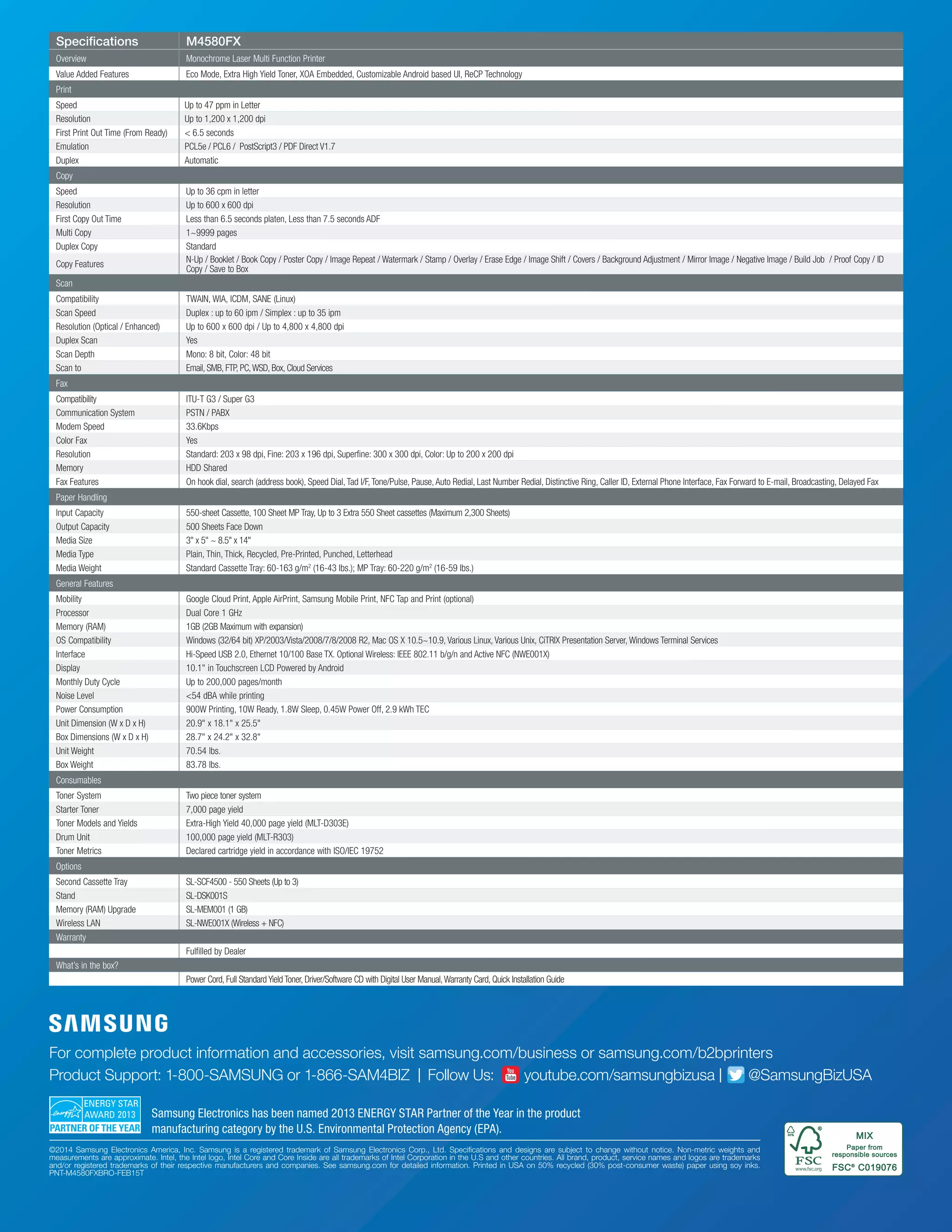samsung slm 4580 | PDF