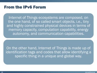 IPv6 Forum Intro | PPT