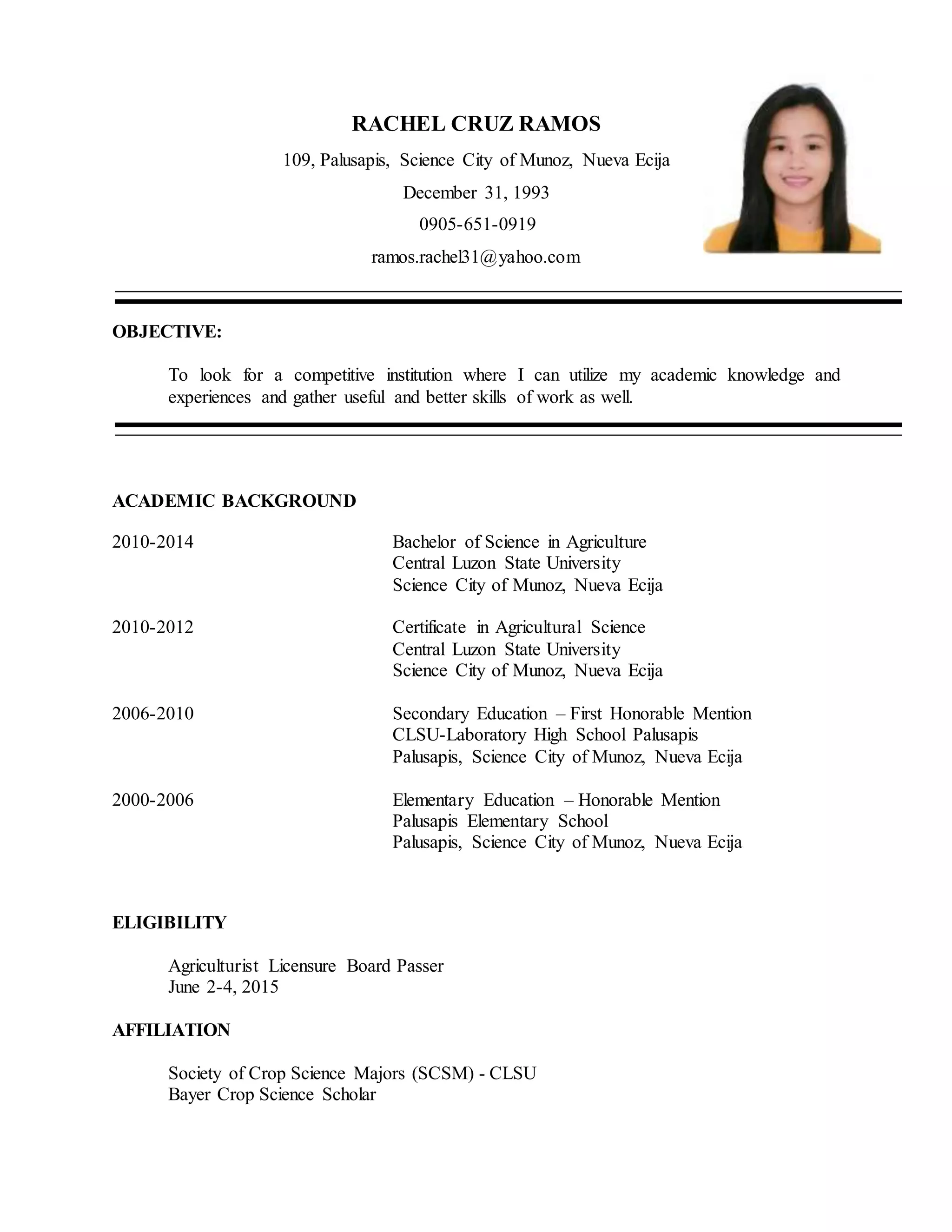 resume-rachel | DOCX