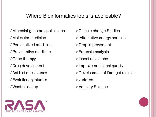Bioinformatics Applications in Biotechnology