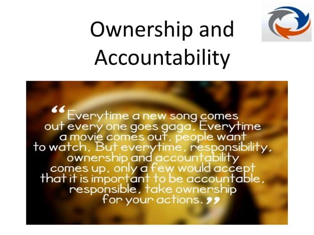 Ownership & Accountability | PPTX
