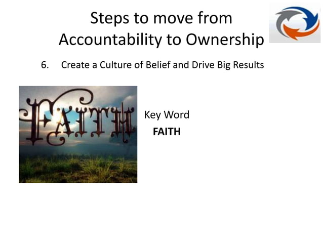 Ownership & Accountability | PPTX
