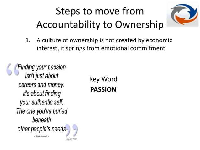 Ownership & Accountability | PPTX