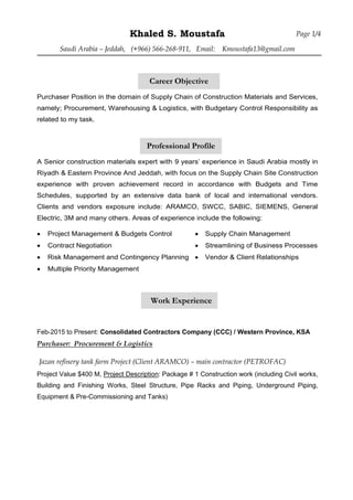 Khaled Salah CV 2016 | PDF