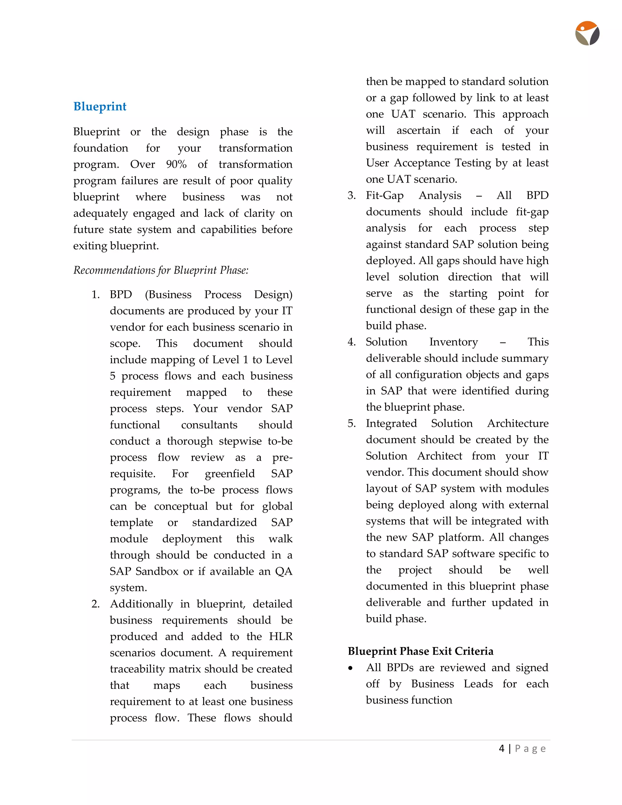 SAP Business Transformations - Mandrekar | PDF