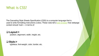 CSS | PPT
