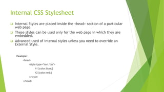 CSS | PPT