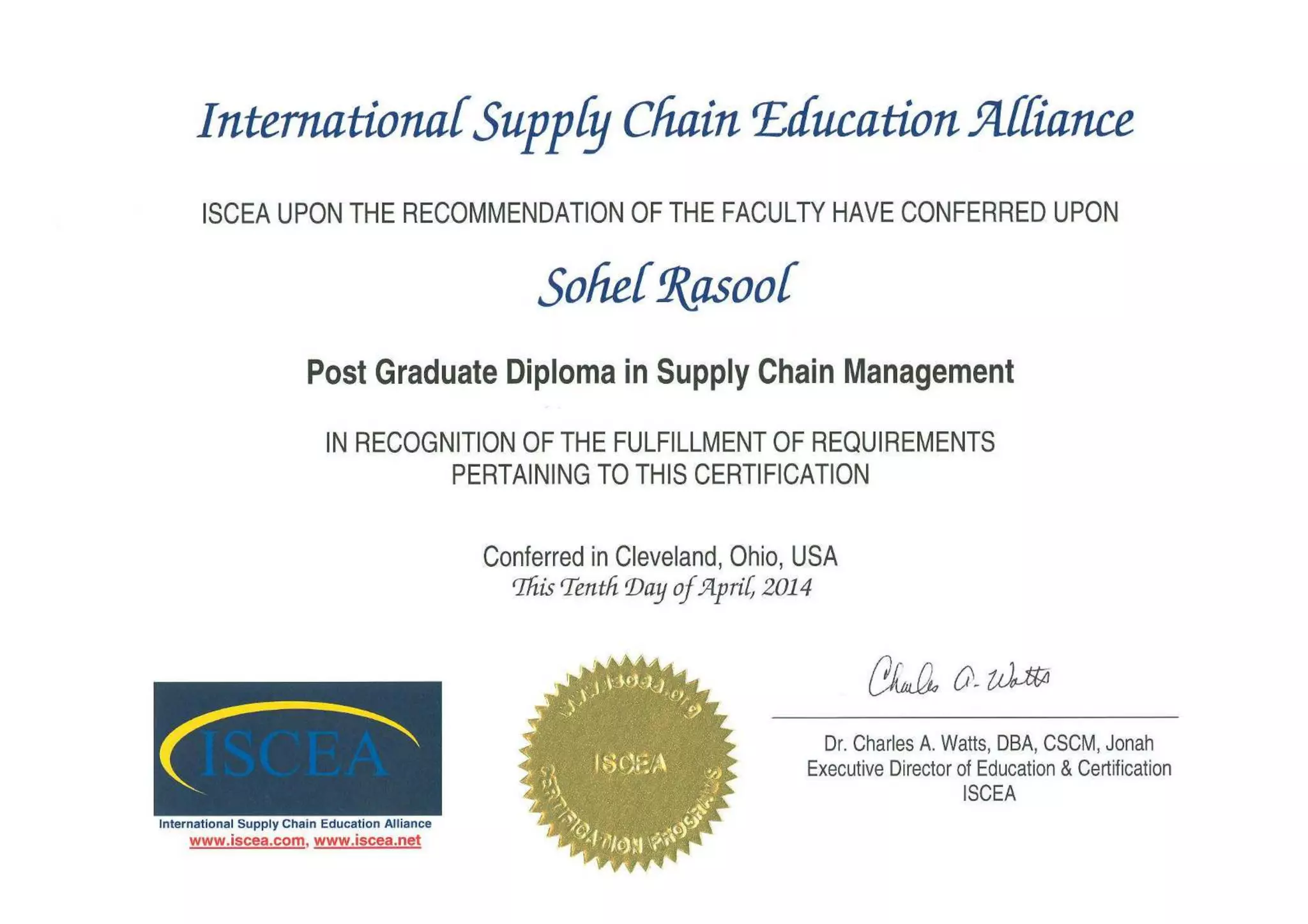 PGD Certificate | PPT