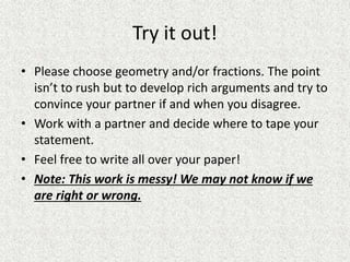 Creating Math Arg 5_1_15 *pubilc | PPTX | Educational Assessment ...