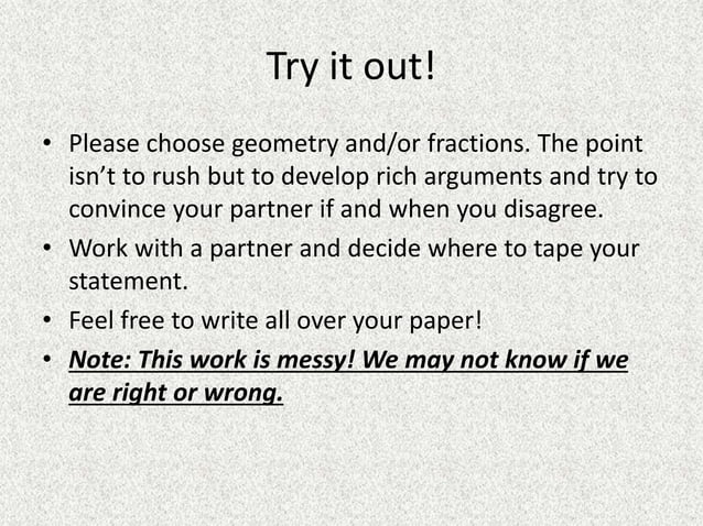 Creating Math Arg 5_1_15 *pubilc | PPTX | Educational Assessment ...