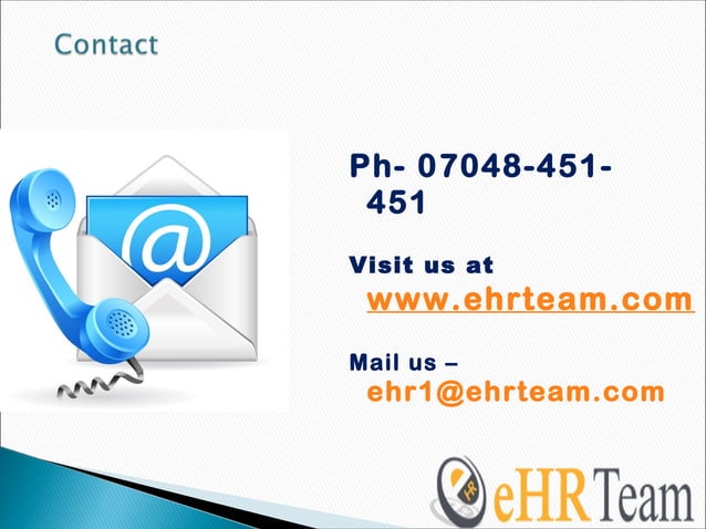 WHY eHR Team | PPT
