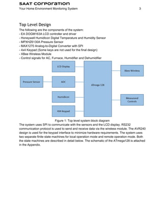 EMCS Design Documentation - ESE381 | PDF