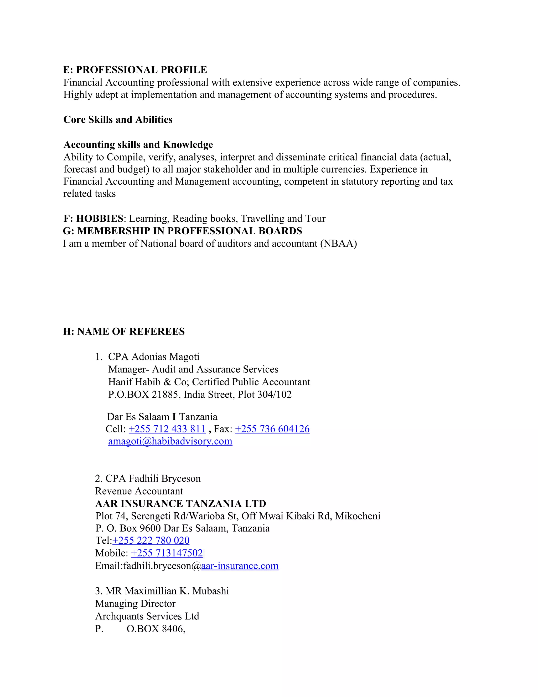 GANAYI SALU {CV} | DOC