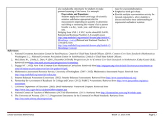 CC Math 8 Curriculum Map_3_17_15 | PDF | Educational Assessment | Education
