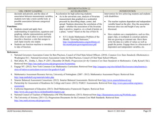 CC Math 8 Curriculum Map_3_17_15 | PDF | Educational Assessment | Education