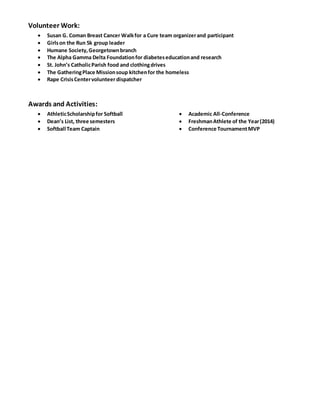 Jessica Claxton Resume | PDF