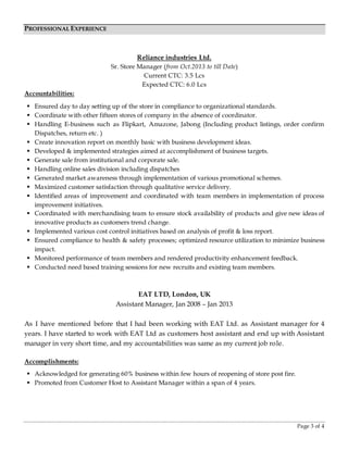 Resume - for others | DOCX