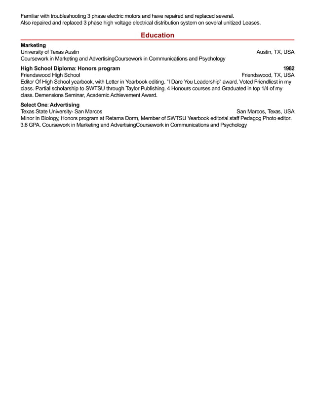 Jeffrey Johnson Resume | PDF