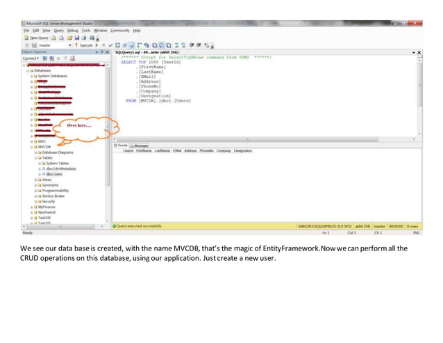 Mvc Application Using Entityframework Code First Approach Part4 Ppt