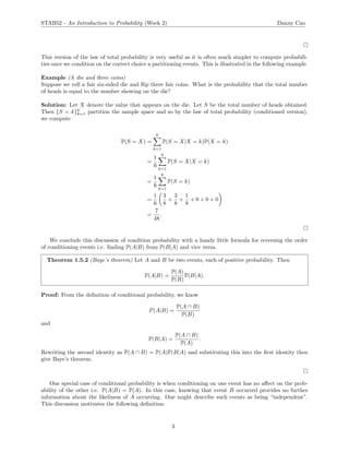 STAB52 Lecture Notes (Week 2) | PDF