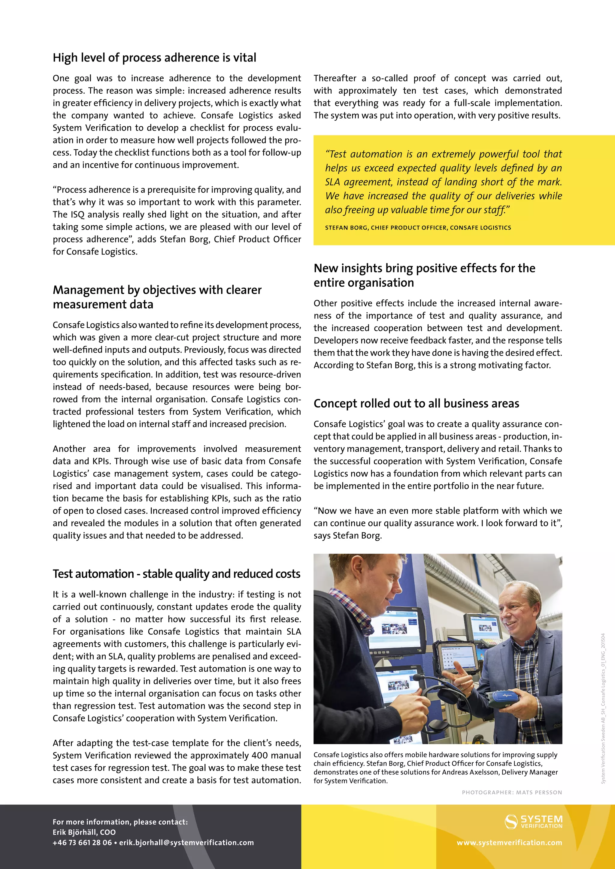 Case case Consafe Logistics eng | PDF