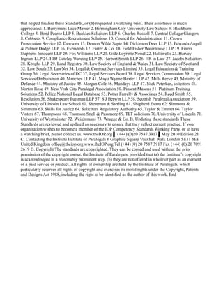 Competency Standards For Paralegals Introductory Level May 2010 | DOC