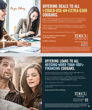 2015 The Cougar Coogs Choose | PDF