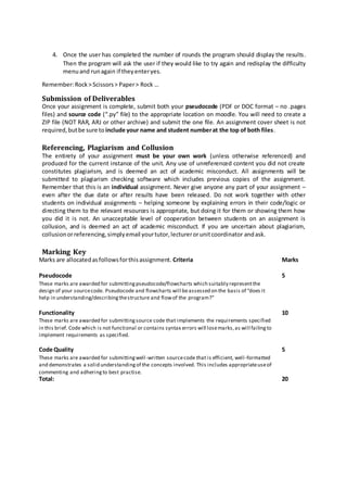 CSP1150D Programming Principles | PDF