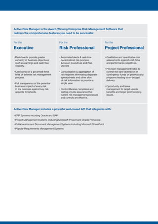 ARM-Active-Risk-Manager-Brochure | PDF