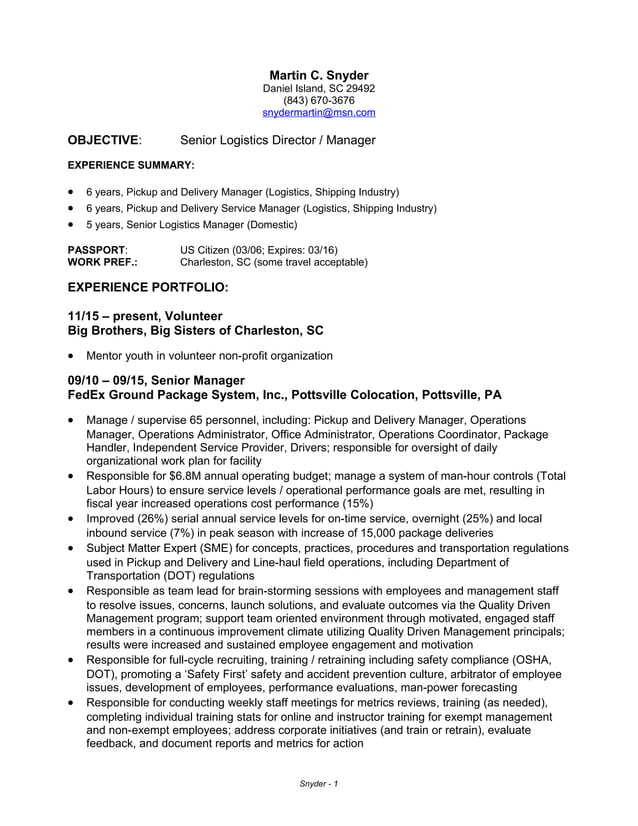 Snyder, Martin_Resume | DOC