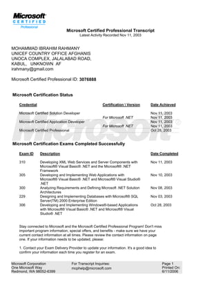 MCPTranscript | PDF | Computer Software and Applications | Computing