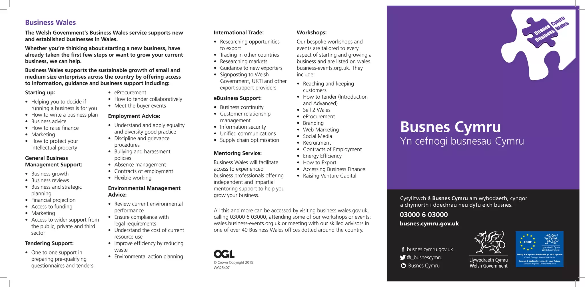 Supporting Businesses in Wales | PDF