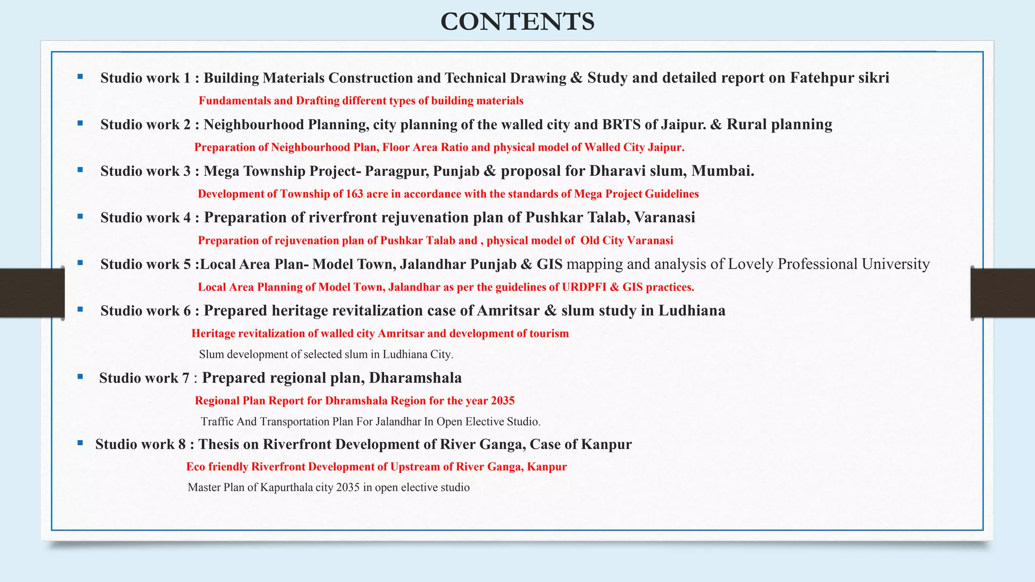 PLANNING PORTFOLIO11 | PDF