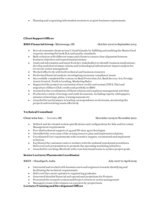 Van.Saini_CV | DOCX | Databases | Computer Software and Applications