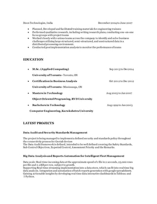 Van.Saini_CV | DOCX | Databases | Computer Software and Applications