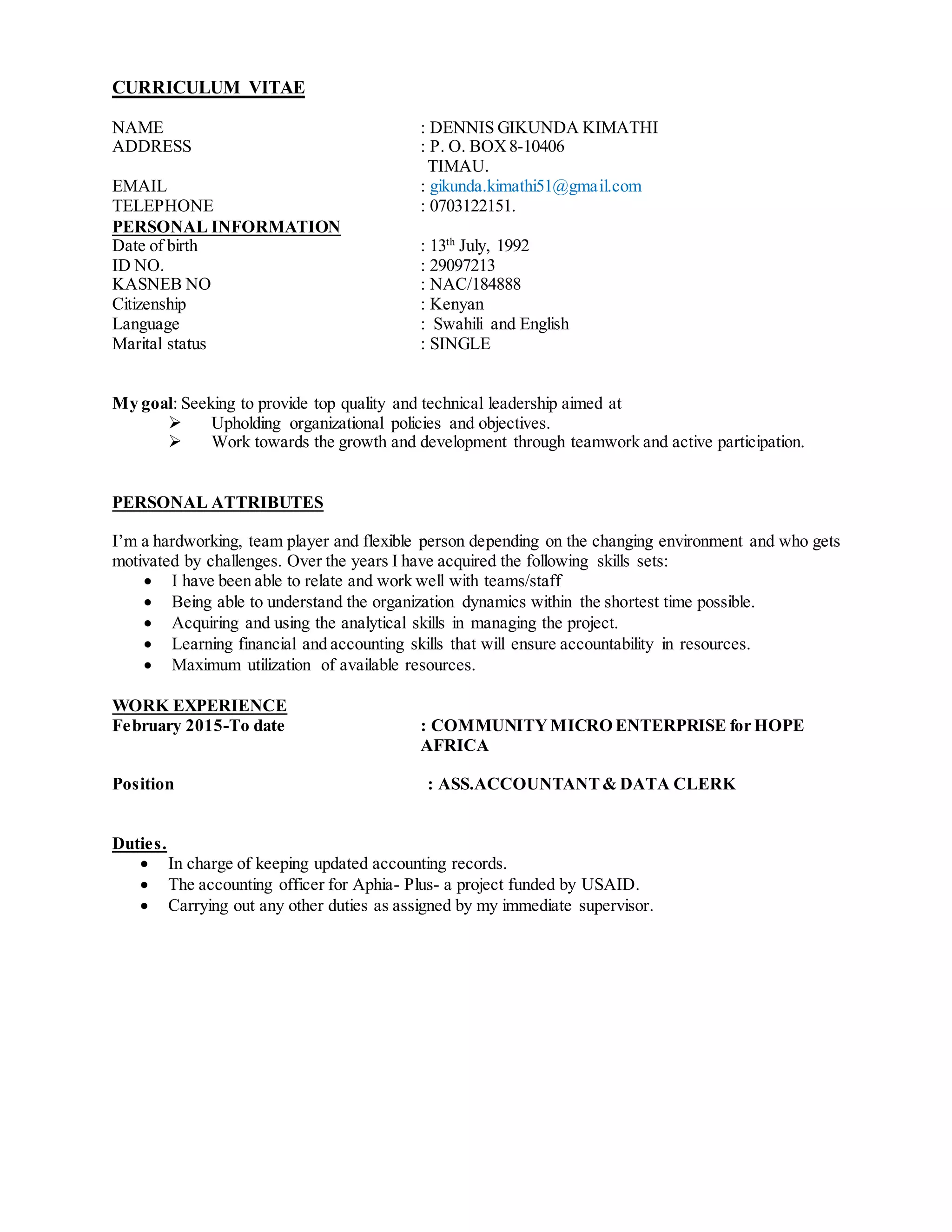 UPDATED CV | DOCX