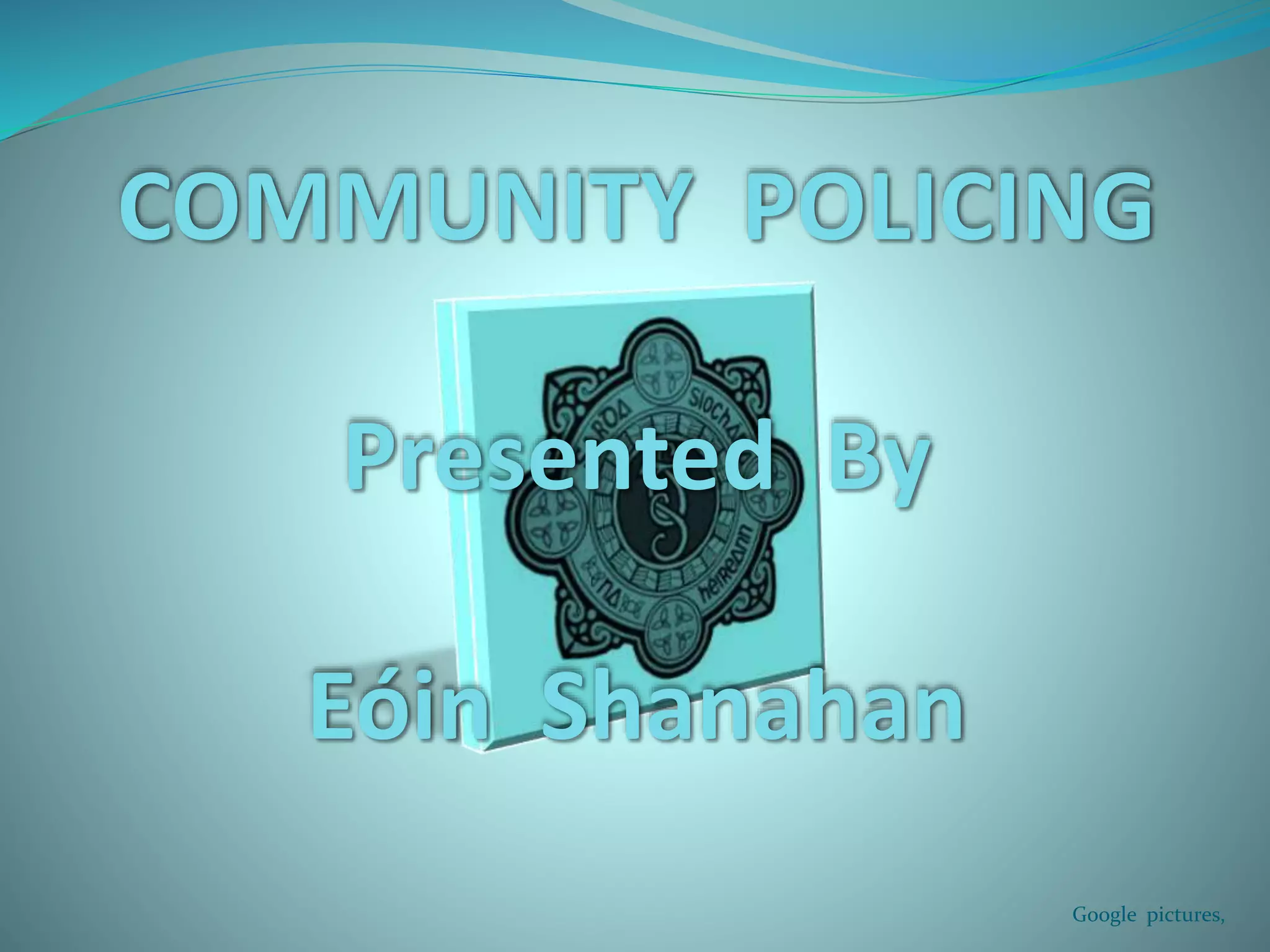 community policing slides | PPTX