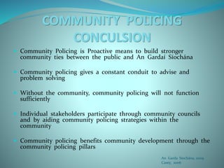 community policing slides | PPTX