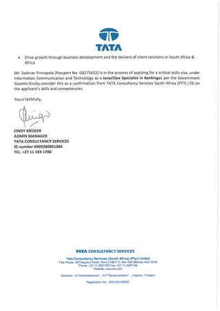 TCS_Experience_Letter | PDF